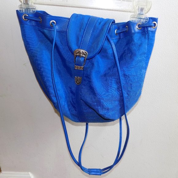 Bags | Vintage Royal Blue Western Style Crossbody Purse | Poshmark